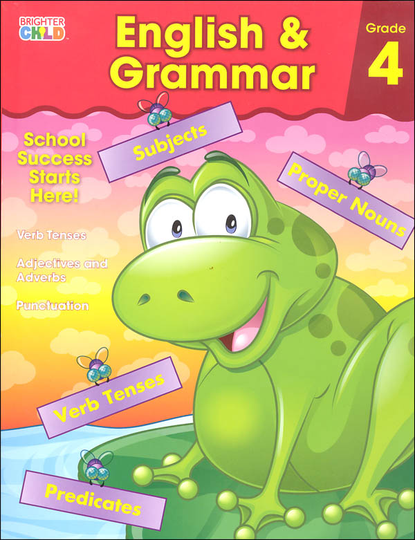 English & Grammar Grade 4 Workbook (Brighter Child)