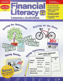 Financial Literacy Lessons and Activities, Grades 6-8