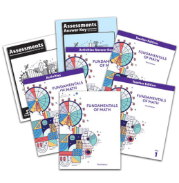 BJU Press Fundamentals of Math Homeschool Kit 3rd Edition