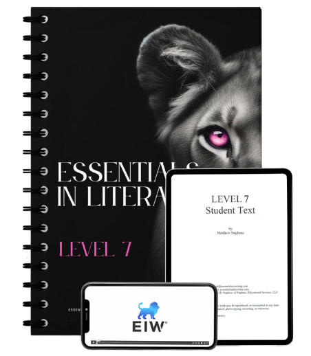 Essentials in Literature Level 7 Bundle (Textbook, Teacher Handbook ...