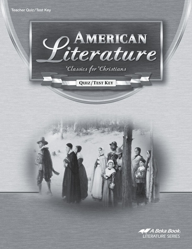 American Literature Quiz and Test Key