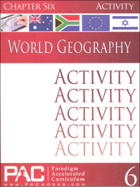 World Geography - Chapter 6 Activities