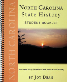 North Carolina State History from a Christian Perspective Student Book only