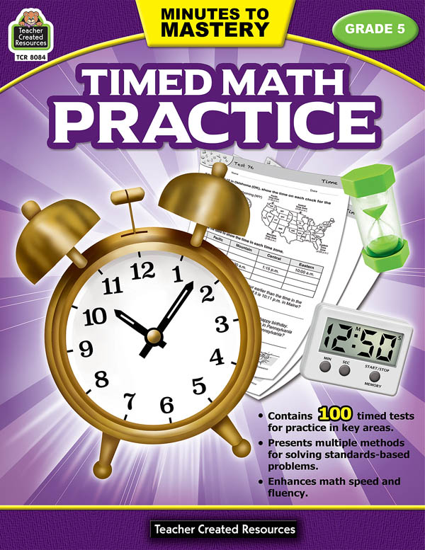 Minutes to Mastery: Timed Math Practice - Grade 5