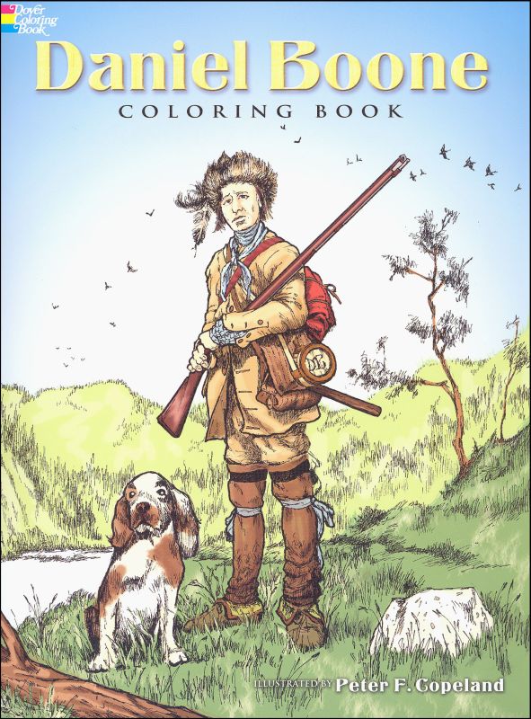 Daniel Boone Coloring Book
