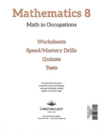 Mathematics Grade 8 Student Material