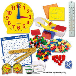 Manipulative Kit 2 (Plastic Pattern Block Upgrade, Optional Items)