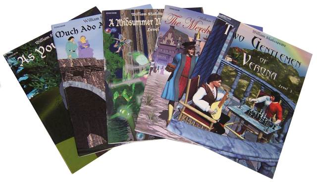 All 5 Level 3-4 Shakespeare Classic Worktexts