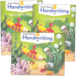 Zaner-Bloser Handwriting Grade 2C Homeschool Bundle - Student Edition ...