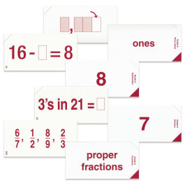 Study Time Arithmetic - Flashcards, Grade 6