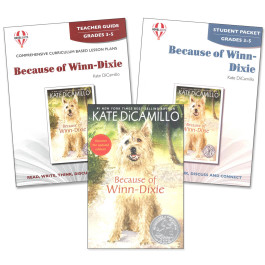 Novel Units Because of Winn-Dixie Set