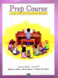 Alfred's Prep Course Level D Lesson Book