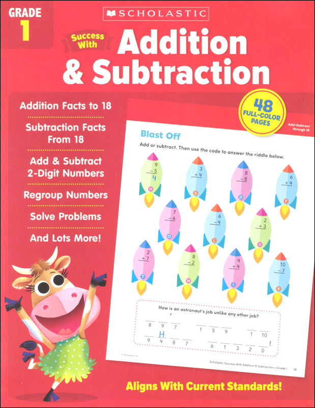 Addition & Subtraction: Grade 1 (Scholastic Success With)