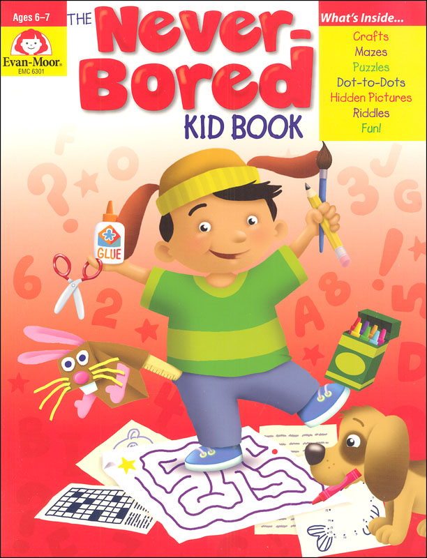 Never-Bored Kid Book, Ages 6-7