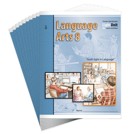 Language Arts LightUnit 801-810 Set Sunrise 2nd Edition