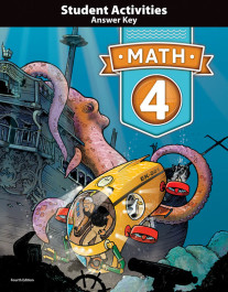 Math 4 Student Activities Answer Key 4th Edition