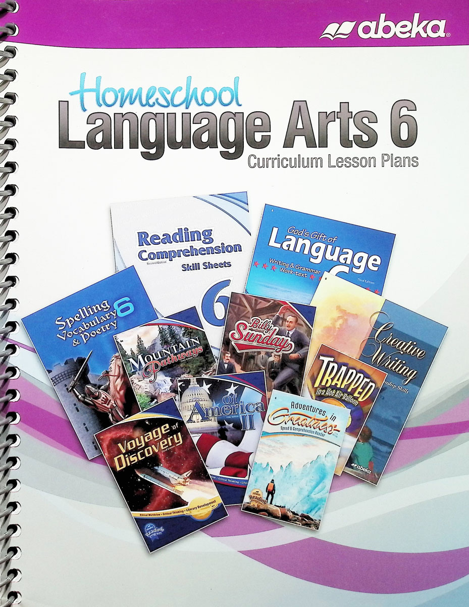 Language Arts 6 Homeschool Curriculum Lesson Plans - Revised