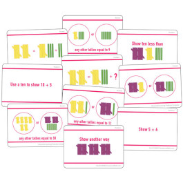 Hands-On Tally Marks Activity Card Set - Grade 1