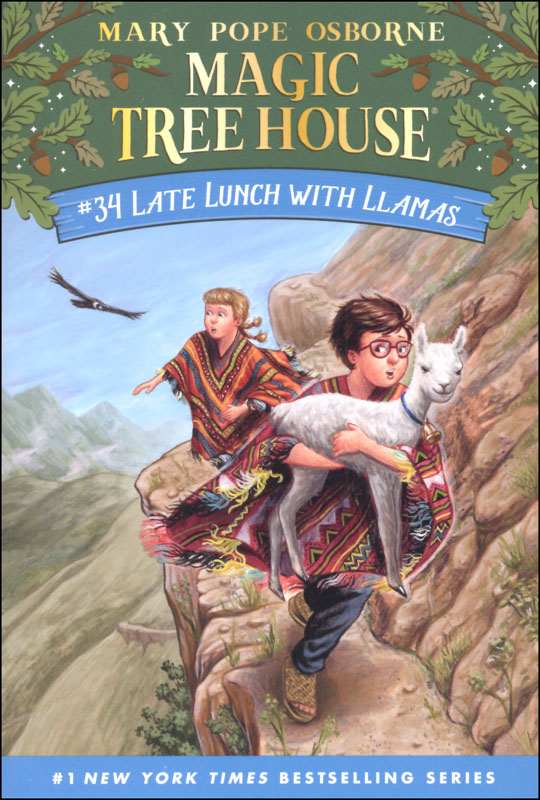 Late Lunch with Llamas (Magic Tree House #34)