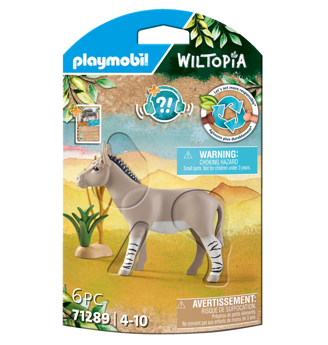 African Wild Donkey (Wiltopia)