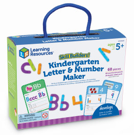 Kindergarten Letter & Number Maker (Skill Builders)
