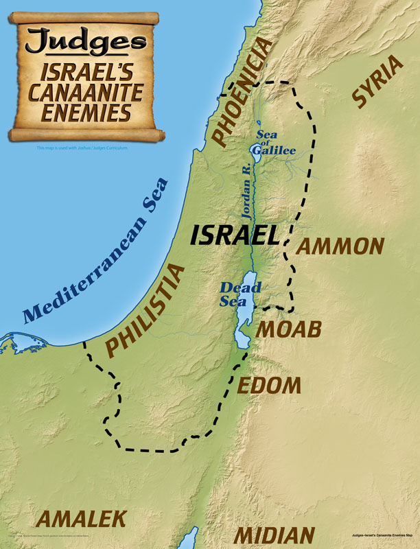 Joshua and Judges Maps