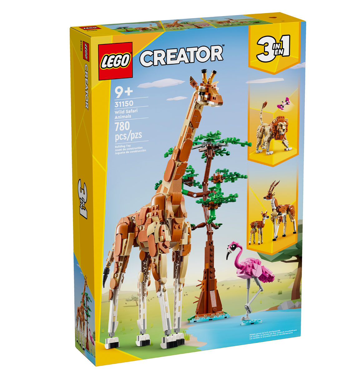 LEGO Creator Wild Safari Animals (31150)