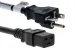 CAB-US620P-C19-US | AC Power Cord | 6-20P to C19 | 12 AWG | 15 ft | Black
