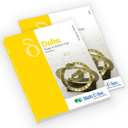 Math-U-See Delta Student Workbook and Tests