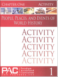 World History - Chapter 1 Activities