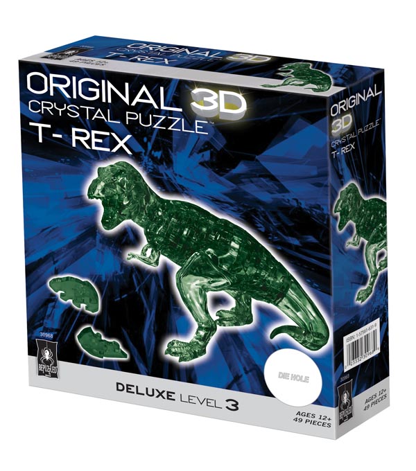 Deluxe 3D Crystal Puzzle - T-Rex