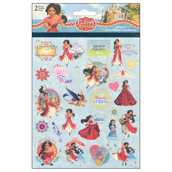 Princess Elena Foldover Stickers