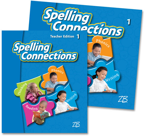 Zaner-Bloser Spelling Connections Grade 1 Home School Bundle - Student ...