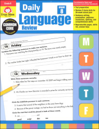 Daily Language Review Grade 8