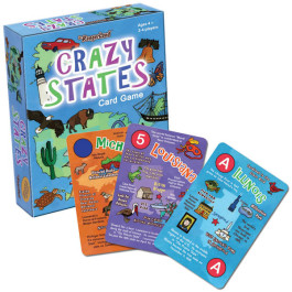 Crazy States Card Game