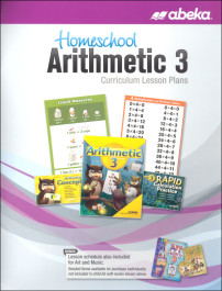 Arithmetic 3 Homeschool Curriculum Lesson Plans (6th Edition)