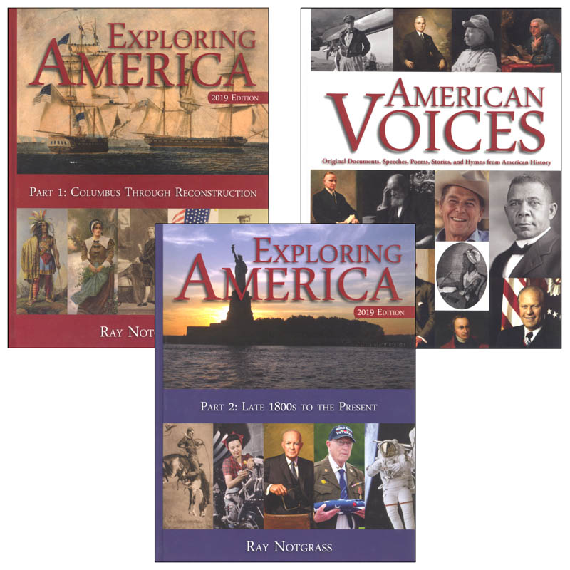 Exploring America Curriculum Package(2019 Ed)