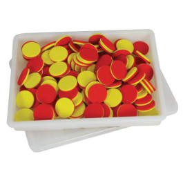 Simple Solution Two Color Red/Yellow Counters (pack of