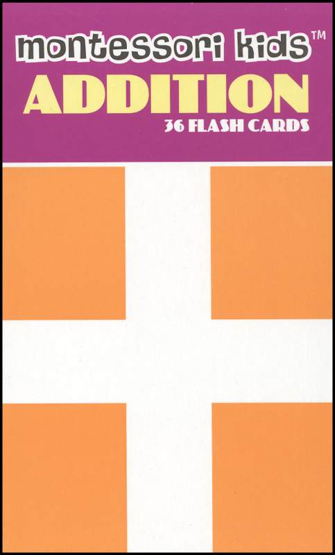 Montessori Flash Cards Addition