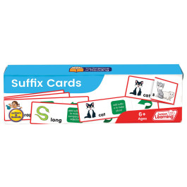 Junior Learning Suffix Cards (Rainbow Phonics)