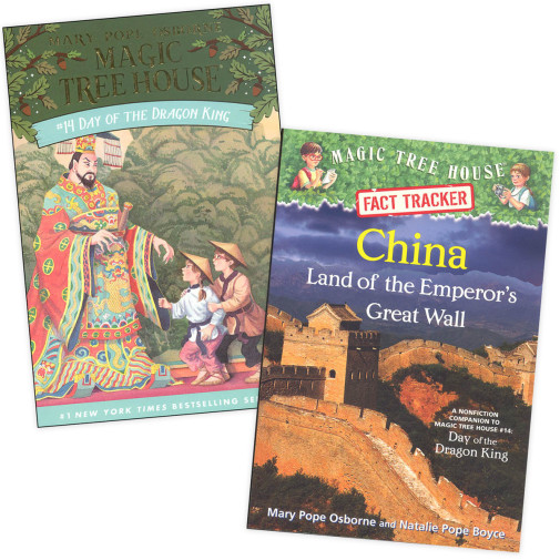 Magic Tree House Day of the Dragon King with Fact Tracker