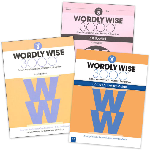 Wordly Wise Book 8 Home Educator Set