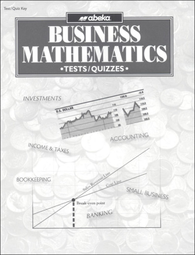 Business Mathematics Quiz and Test Key