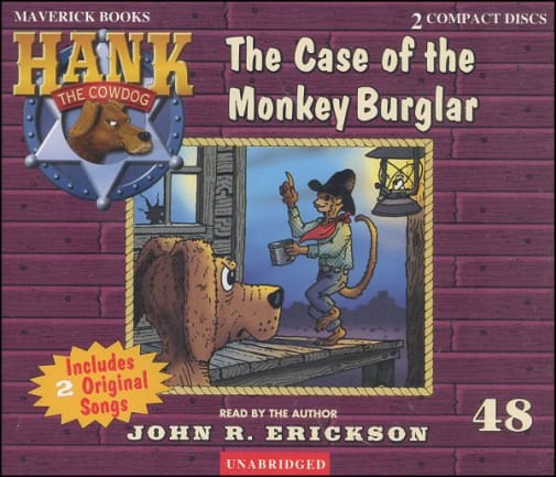 Hank #48 - Case of the Monkey Burglar Audio CD