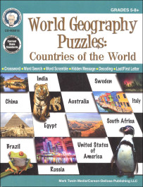 World Geography Puzzles: Countries of the World