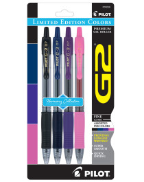 G2 Fine Point Harmony Color Collection Pen (assorted 4 pack)