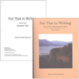 Put That In Writing Level 2 with Answer Key