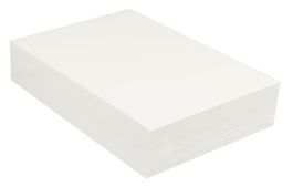 Premium Bright White Sulphite Drawing Paper 12 x18 - 500 Sheets