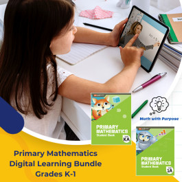 Primary Mathematics 2022 Grades K-1 Digital Learning Bundle (1 year access)