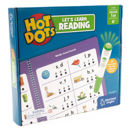 Hot Dots Let's Learn Reading 1st Grade